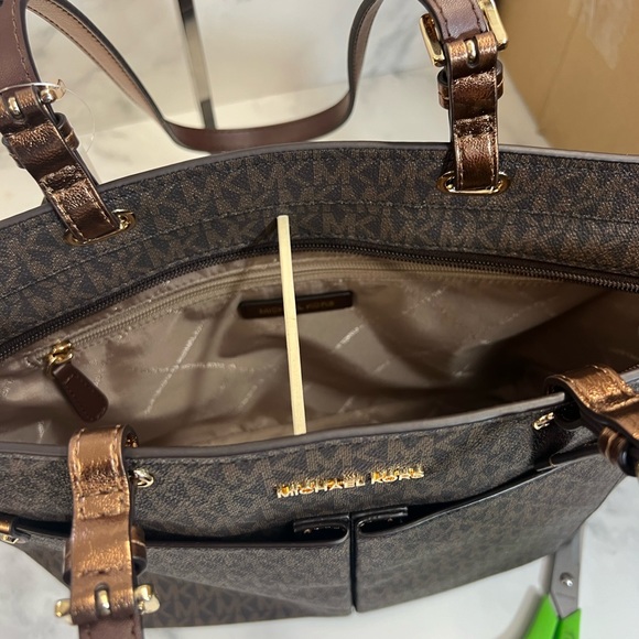MICHAEL Michael Kors | Bags | Nwt Michael Kors Medium Double Pocket Tote | Poshmark
